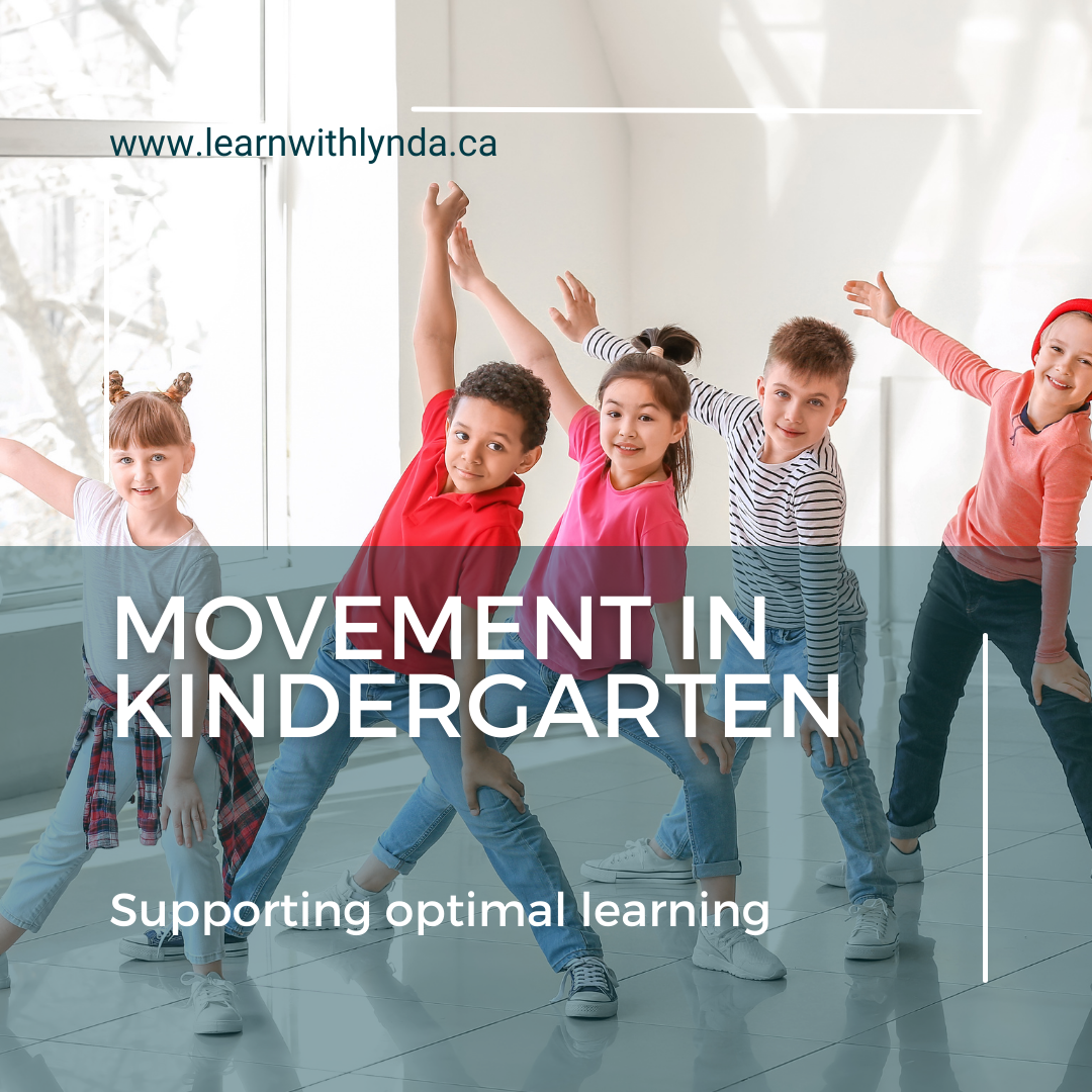 Movement in Kindergarten - Learn With Lynda