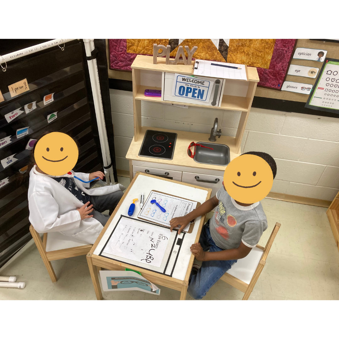 Dramatic Play in a 5 Senses Unit - Learn With Lynda